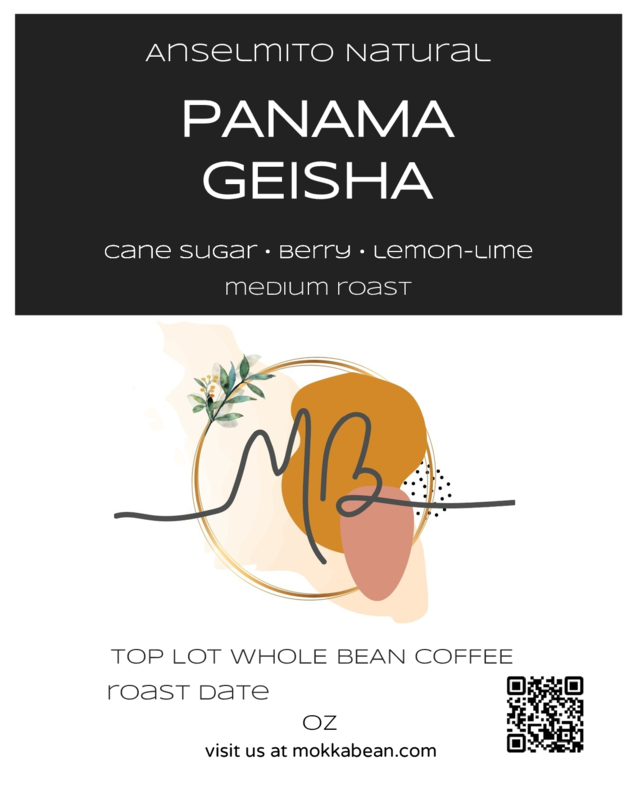 PANAMA GEISHA NATURAL ANSELMITO ESTATE – Mokka Bean Coffee